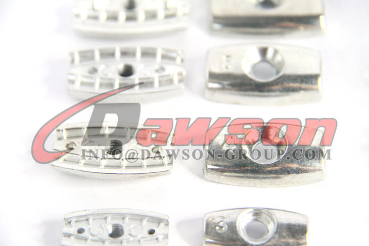 Zinc Plated Egg Shaped Wire Rope Clip, Electric Galvanized Steel Oval ...