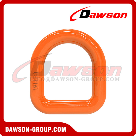G80 / Grade 80 Welded D Ring for Lifting Chain Sling, Grade 80 Alloy ...