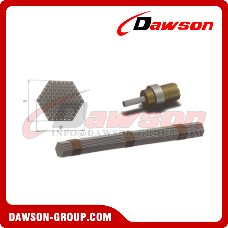 Φ5 Suspension Bridge Prefabricated Main Cable Strand Hot-cast Anchor ...