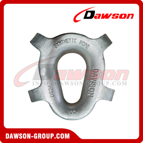 Hot Dipped Galvanized ST Type Synthetic Rope Thimble for Lanyards, Hand ...