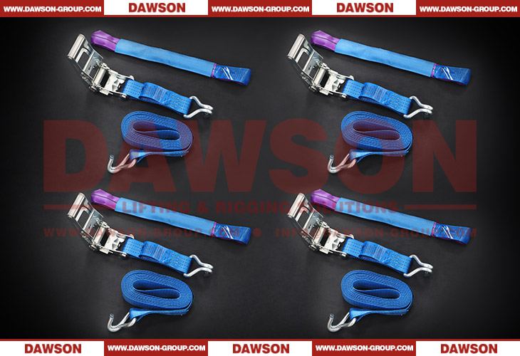 50MM Recovery & Winch Transporter Wheel Straps X4, Kit of 4 Car ...