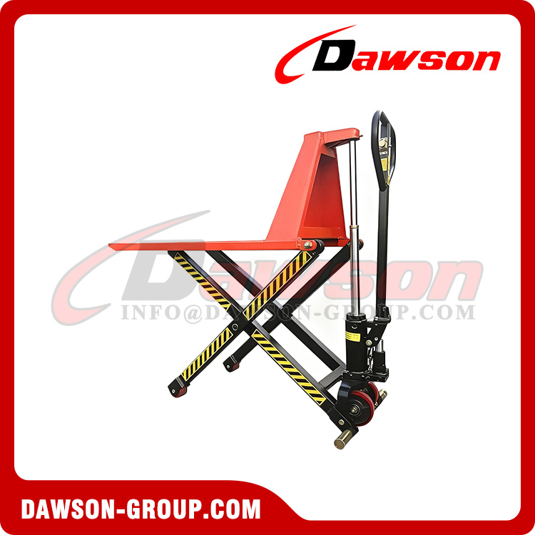 DS-HT Manual High Lift Truck, High Lift Scissor Pallet Jack - China ...