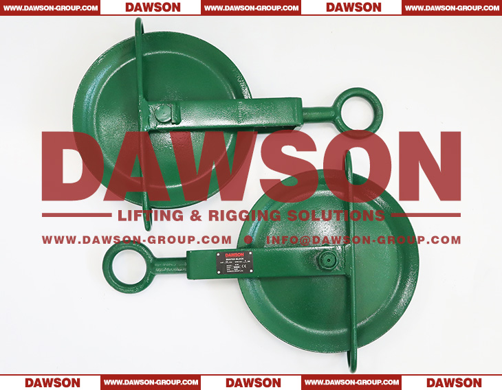 DS-B107 Heavy Duty Gin Wheels Pulley Gin Block Rope Pulley with Powder ...