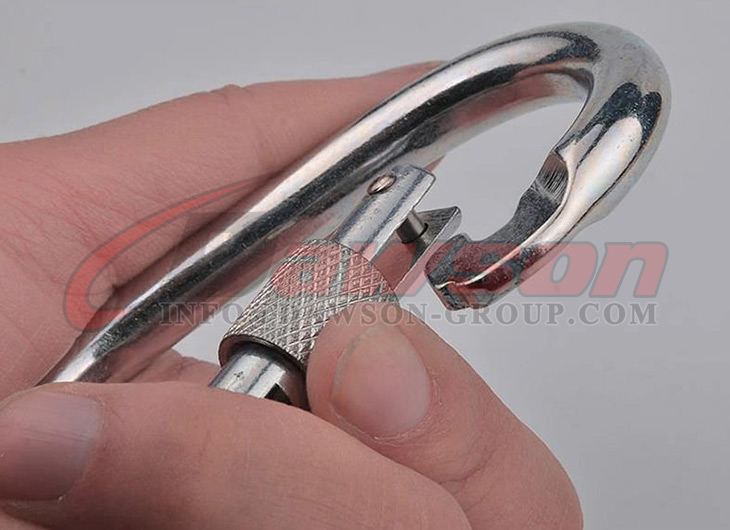 DSJ-1131 Full Body Safety Harness Steel Carabiner, O-Shaped Steel ...