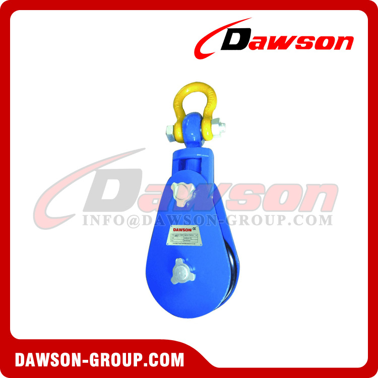 Heavy Duty Snatch Block, High Strength Forged Steel Sheave Block, Wire ...