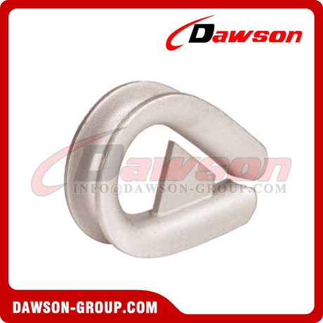 DAWSON DG-414SL Extra Heavy Wire Rope Thimbles (Shackle-Lock), Shackle ...