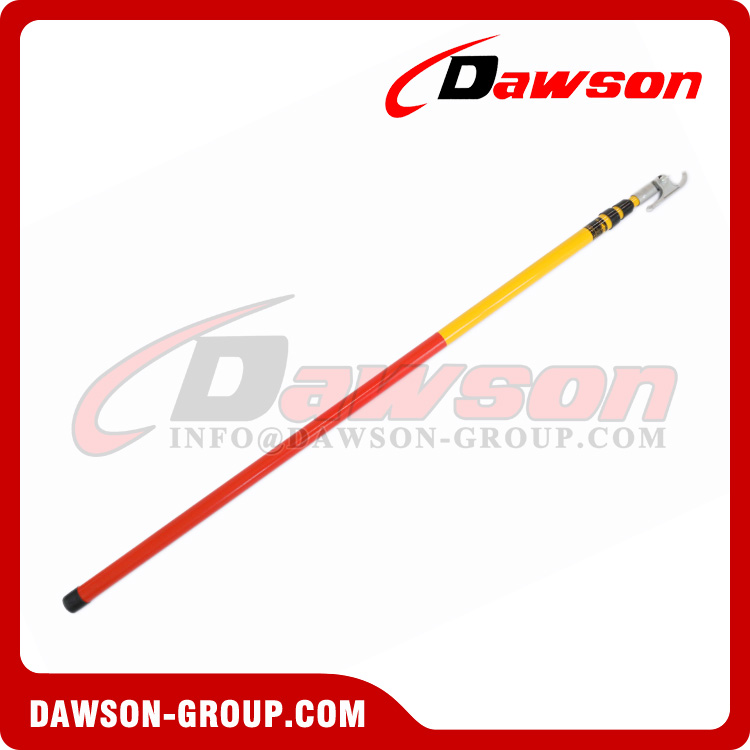 DAWSON High Voltage Telescopic Fiberglass Hot Sticks, Telescoping ...