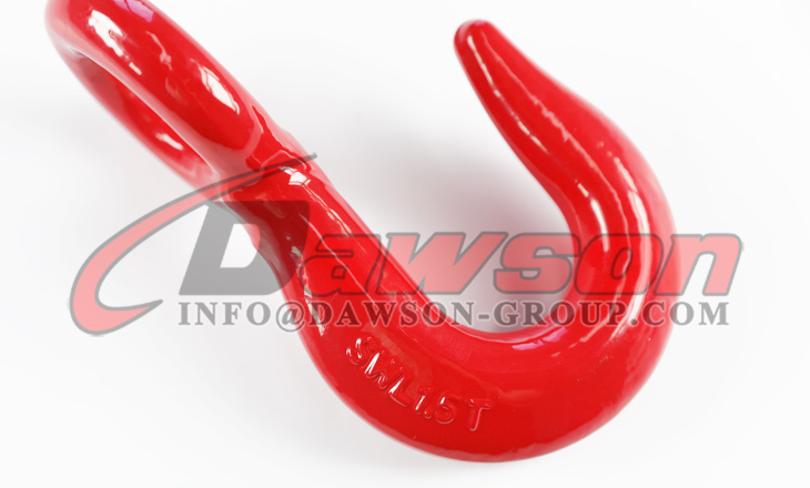 G80 / Grade 80 Round Carbon Steel Reverse Eye Hook for Lashing and ...