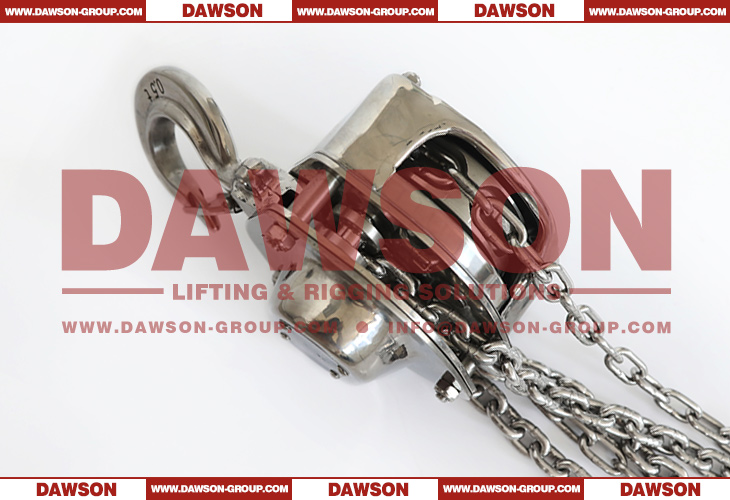 DAWSON DS-ST-C AS/NZS1418.2-1997 Stainless Steel Chain Hoist, SS Chain ...