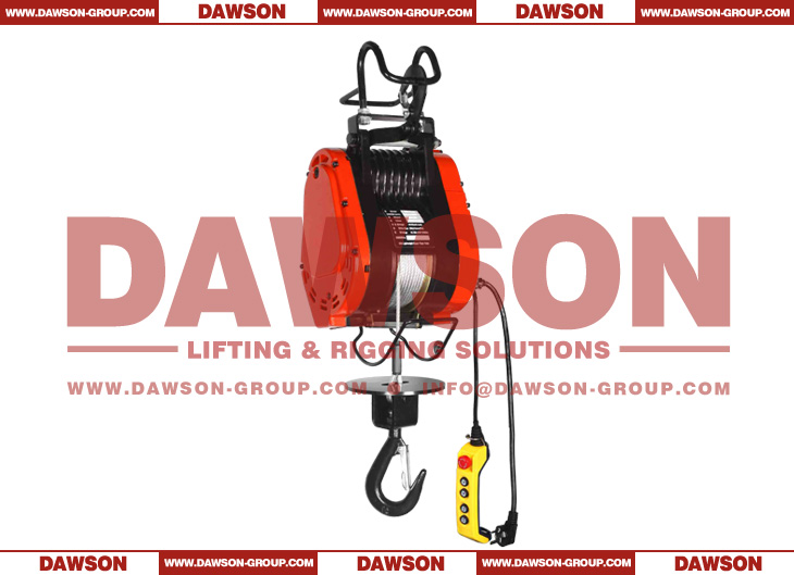DAWSON DS-NX Light Weight Suspension Type Wire Winch, Light Weight ...