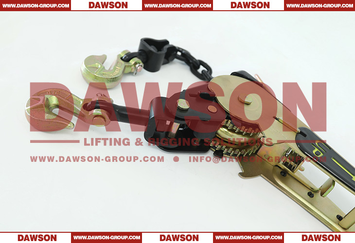 DAWSON Quick Locking & Release Ratchet Chain Load Binder with 5/16 ...