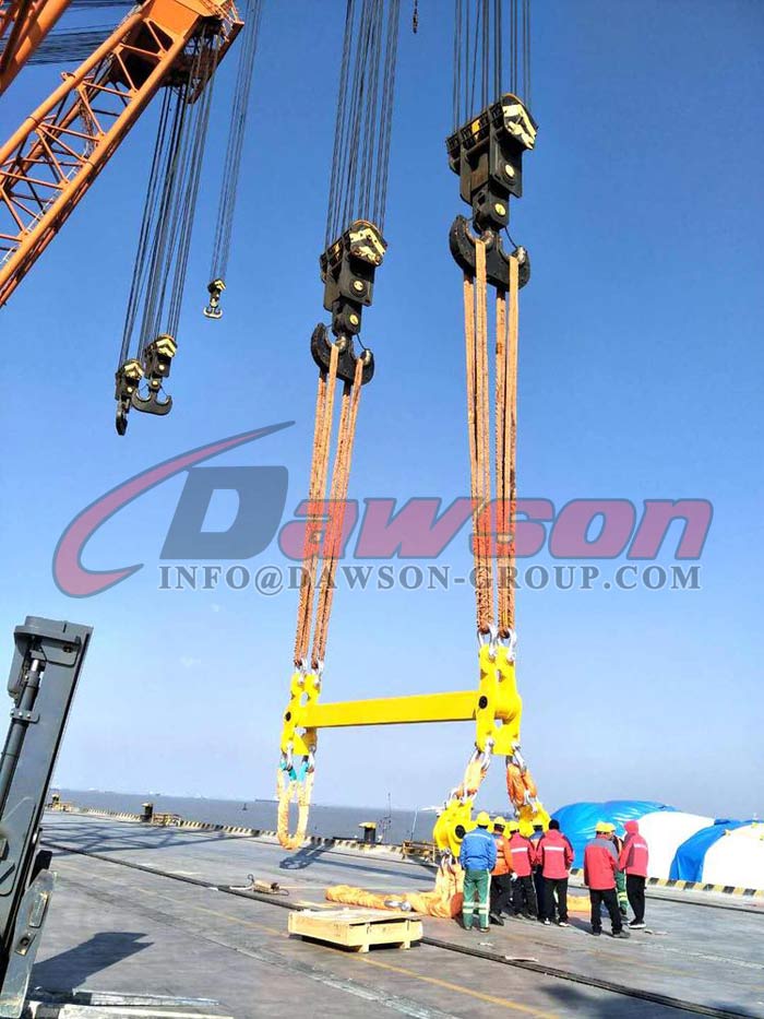 DG2160 Alloy Steel Bolt Type Wide Body Shackle for Synthetic Web Slings ...