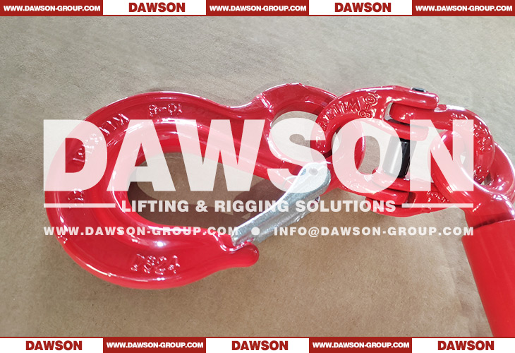 DAWSON G80 Ratchet Load Binder with G80 Eye Sling Lashing Hook & G80 ...