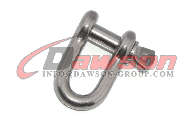 Stainless Steel JIS Type Dee Shackle, SS316 Chain Shackle, SS304 D Shackles - Dawson Group Ltd ...