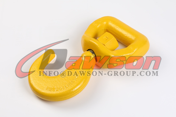 BS 20000kgs/44000lbs 20Ton 2 inch 50MM Trailer Hook, 2" Yellow Painted ...