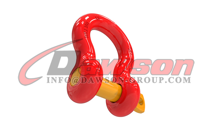DS758 Grade G8 T8 Screw Type Alloy Bow Shackle, Anchor Shackle with ...