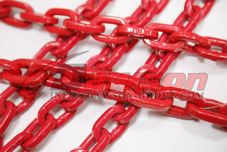 Grade 80 D-Shape Forestry Chain, G80 Welded Forestry Link Chain, Grade ...