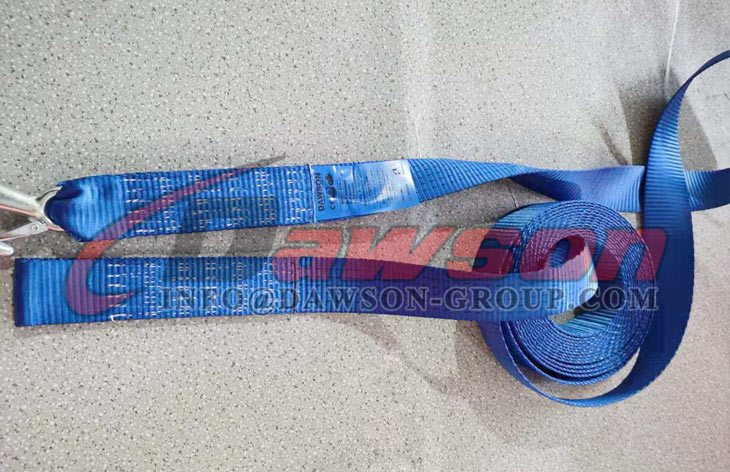 3 inch Winch Strap with Flat Hooks, 3'' Polyester Winch Strap for ...
