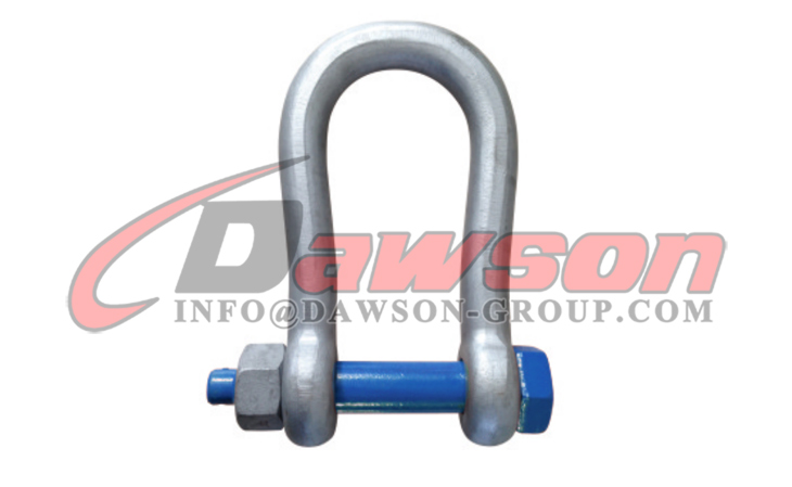 DAWSON DS781 Mooring Shackles, Alloy Steel Mooring Safety Bolt Type Bow ...