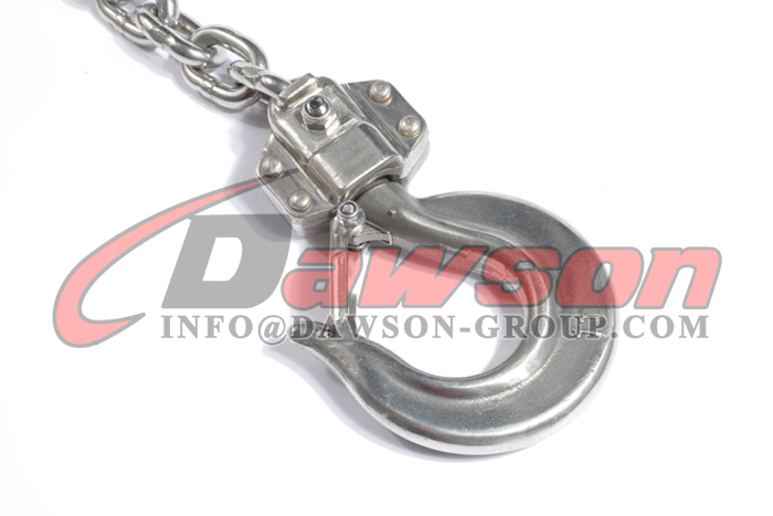 DS-ST-C Stainless Steel Chain Hoist, SS Chain Block, Manual Chain Hoist ...