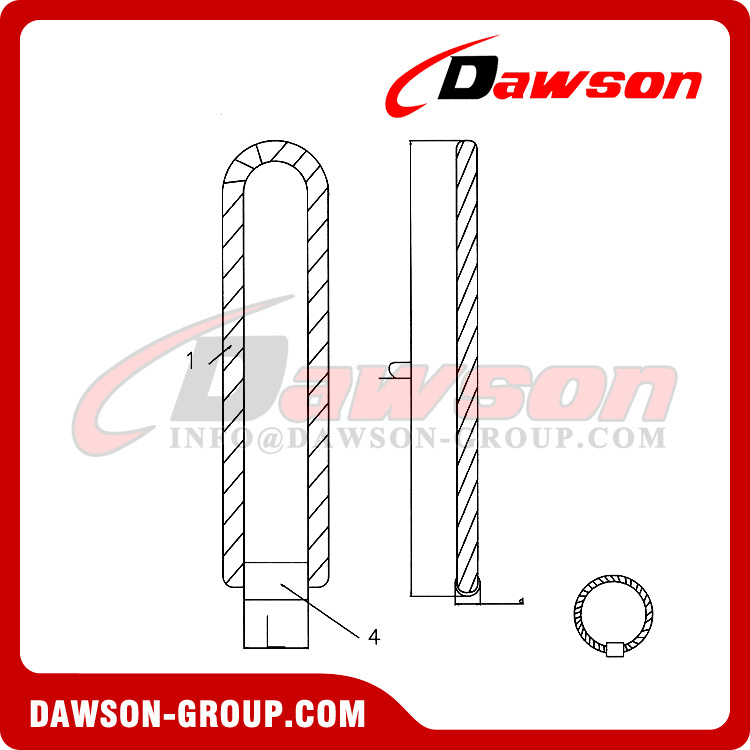Polypropylene Lifting Loop for The Transport of Light Duty Precast ...