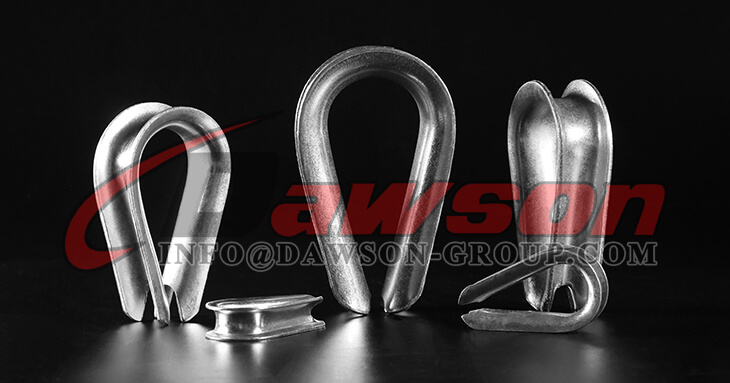 Galvanized Wire Rope Thimble DIN 6899 Type A for Wire Rope Slings ...
