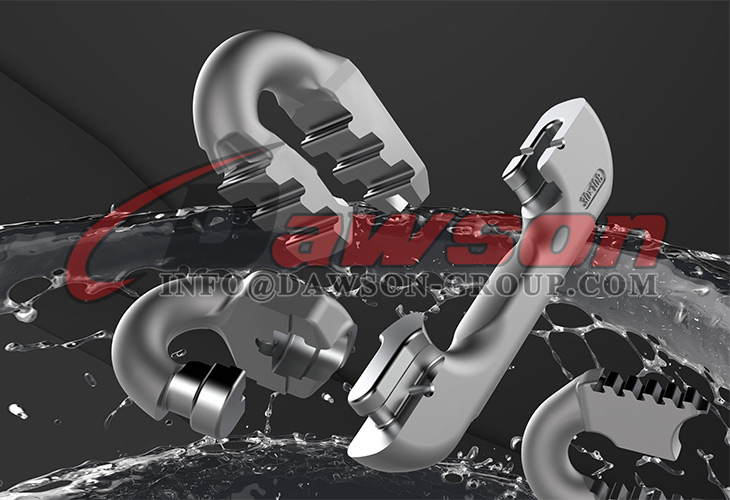 DIN 22258 Part 1 Mining Chain Connector, Coal Mine Slag Fishing Machine ...