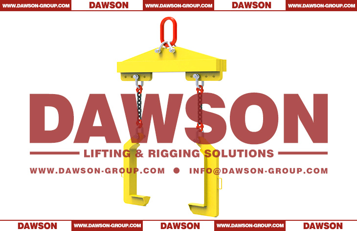 Gate-Style Horizontal Coil Chain Hoisting Gear Retractable Spreader ...