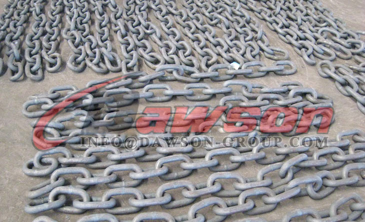 Round Link Chains for Buoy Mooring(Buoy Chains) DIN 5683 - Dawson Group ...