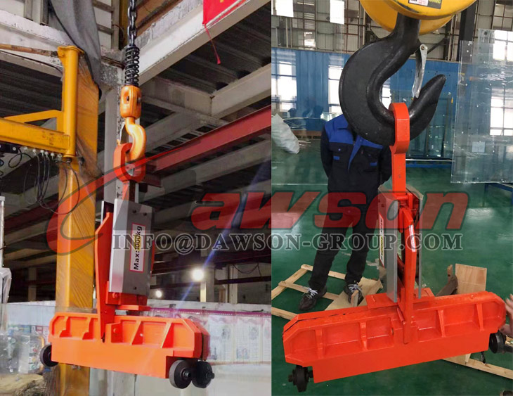 1000KG Rubber Material Glass Lifting Clamp, 1 Ton Glass Hoist, Glass ...