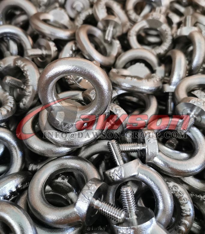 Stainless Steel 316 Drop Forged DIN580 Lifting Eye Bolt, T316 Rigging ...