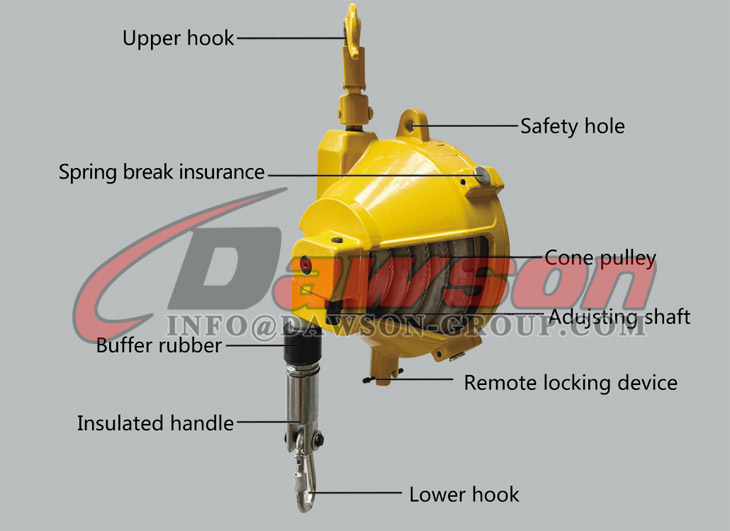 DS-HW Series 5kg - 30kg Medium Spring Balancer, Hanging Tool Balancer - China Manufacturer ...