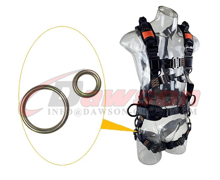 DSJ-3011-2 Full Body Harness Accessories O-Ring, Forged Steel O-Ring ...