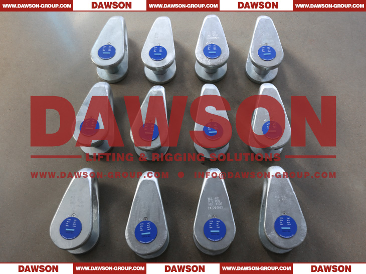 Galvanized Alloy Steel Tonsberg Mooring Link for Mooring Line with DNV ...