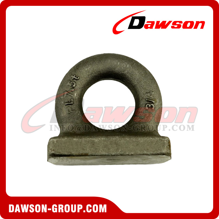 Self-color Forged Steel Weld On Marine Eye Plates for Boat Deck, Deck ...