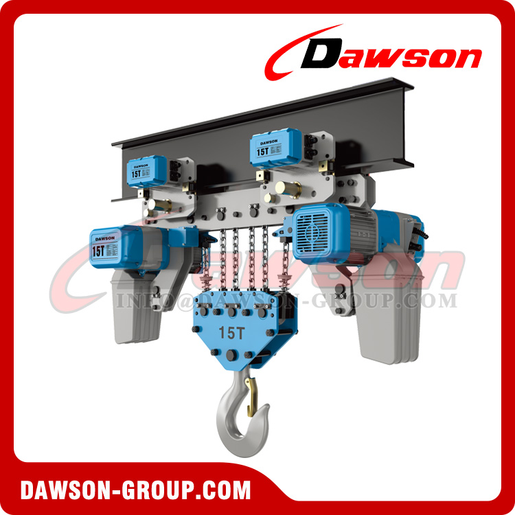 DSER 1T-15T Super Low Lifting Electric Chain Hoist, 1000kg-15000kg ...