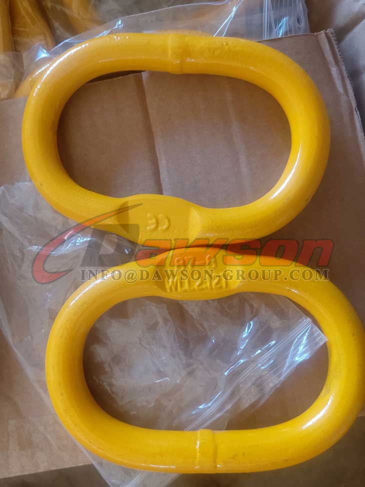 G80 Welded Master Link With Flat for Chain Lifting Sling, Grade 80 Weld ...