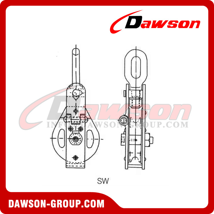 JIS F3422 Ships' Snatch Blocks, JIS Steel Cargo Block - Dawson Group ...