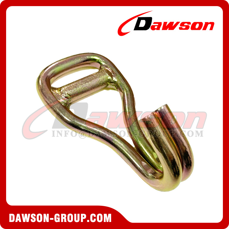 DSWH50302 BS 3000KG 6600LBS 50MM Double J Hook with Bar, LC 3000daN ...