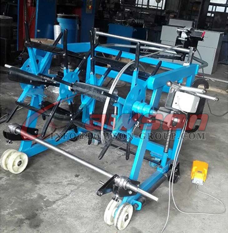 Vertical Unwinder Machine, Wire Rope Vertical Unwinder - Dawson Group ...