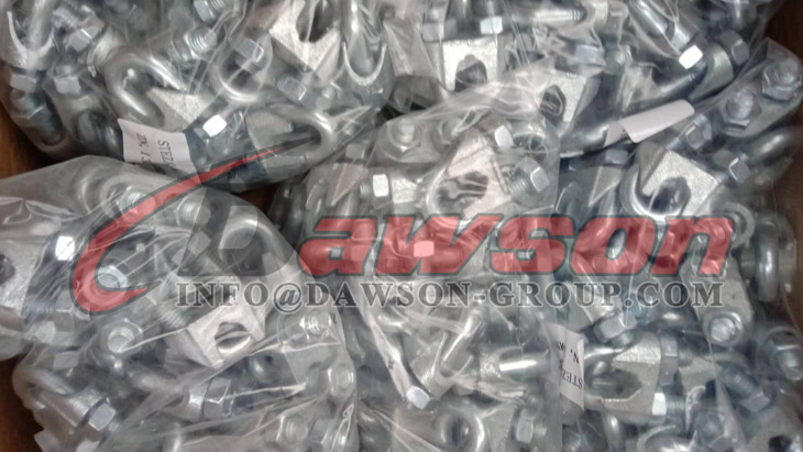 Din 741 Galv. Malleable Casting Wire Rope Clip, Cast Steel Galvanized ...