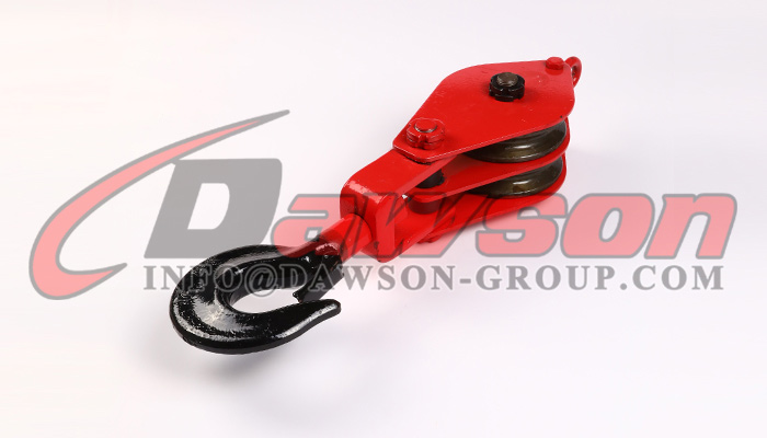 Open Type Pulley Block Double Sheave Block With Hook, snatch block ...