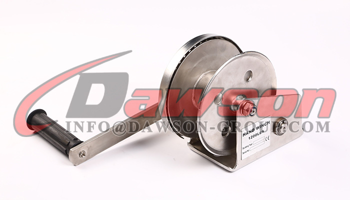 DS-SSJW Type Heavy Duty Stainless Steel 304 Hand Winch, SS304 Anti ...