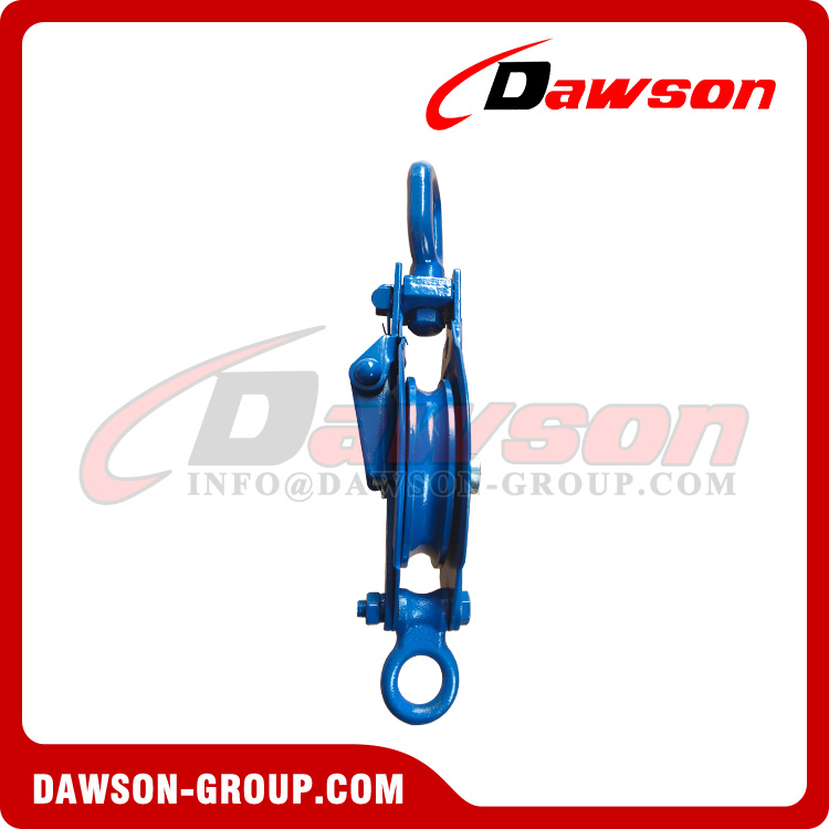 Open Type Pulley Block Single Sheave With Eye, snatch blocks, pulley ...