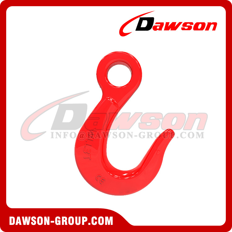 DS206 Forged Alloy Steel Large Throat Opening Eye Hook, Large Opening ...