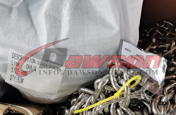 Stainless Steel DIN766 Short Link Chain - Dawson Group Ltd. - China Manufacturer, Supplier, Factory
