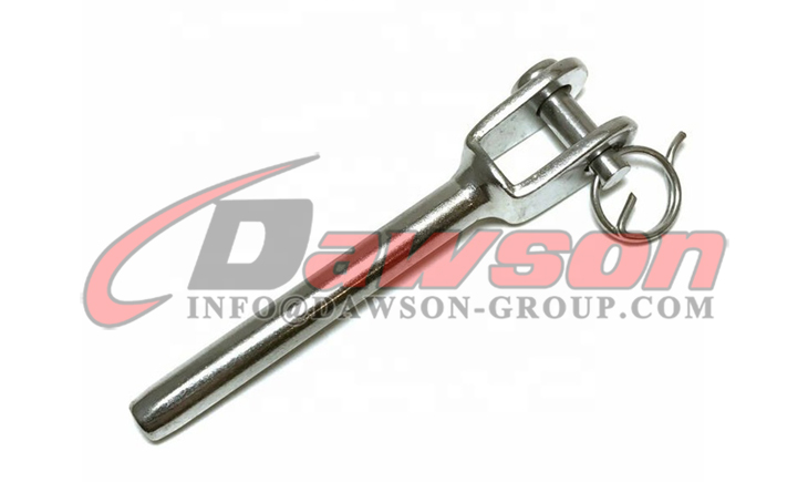 Stainless Steel Swage Jaw Fork Terminal with Internal Thread - Dawson ...