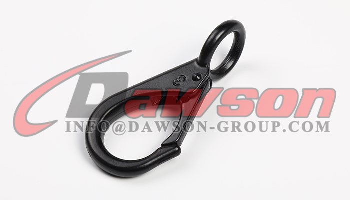 Rigid Eye Snap Hook, 90 degree Fixed Eye Spring Snap Hook - Dawson ...