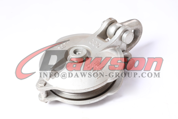 DS-B029 Red (HDG) Snatch Block with Shackle - Dawson Group Ltd. - China ...