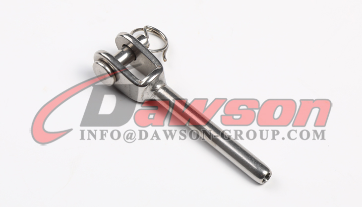 Stainless Steel Swage Jaw Fork Terminal with Internal Thread - Dawson ...